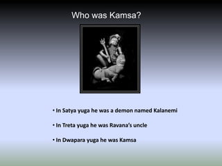 Krishna Leela Series Part 39 The Killing of Kamsa | PPTX