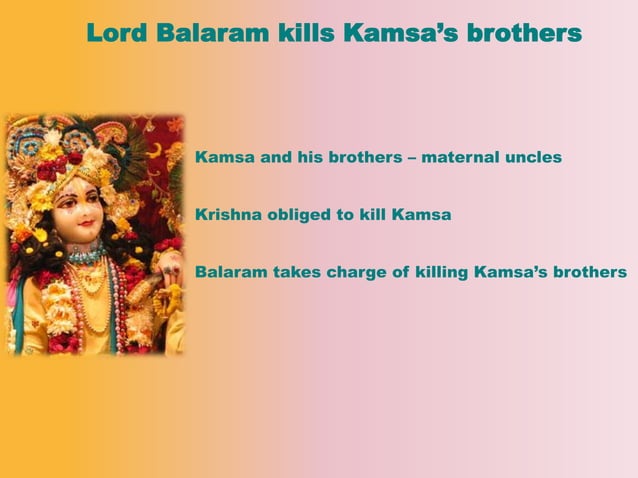 Krishna Leela Series Part 39 The Killing of Kamsa | PPT