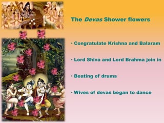 Krishna Leela Series Part 39 The Killing of Kamsa | PPTX