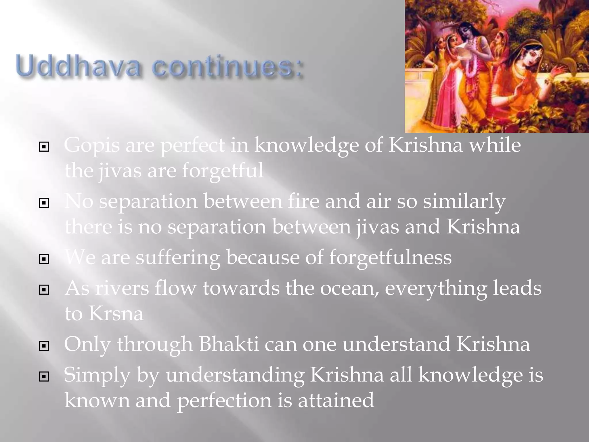 Krishna Leela Series - Part 42 - Delivery of the Message of Krishna to ...