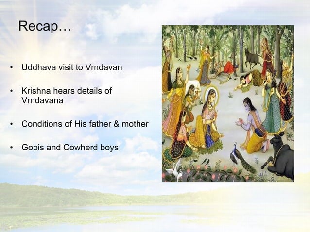 Krishna Leela Series - Part 43 - Krishna Pleases His Devotees | PPT ...