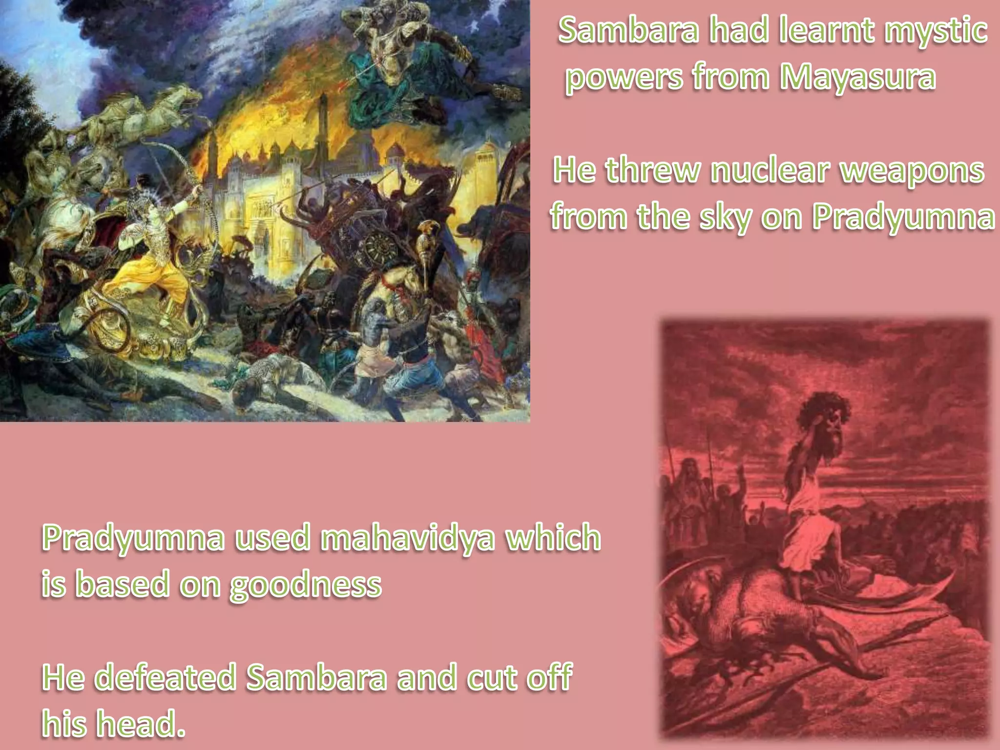 Krishna Leela Series - Part 50 - Pradyumna Born to Krishna and Rukmini ...
