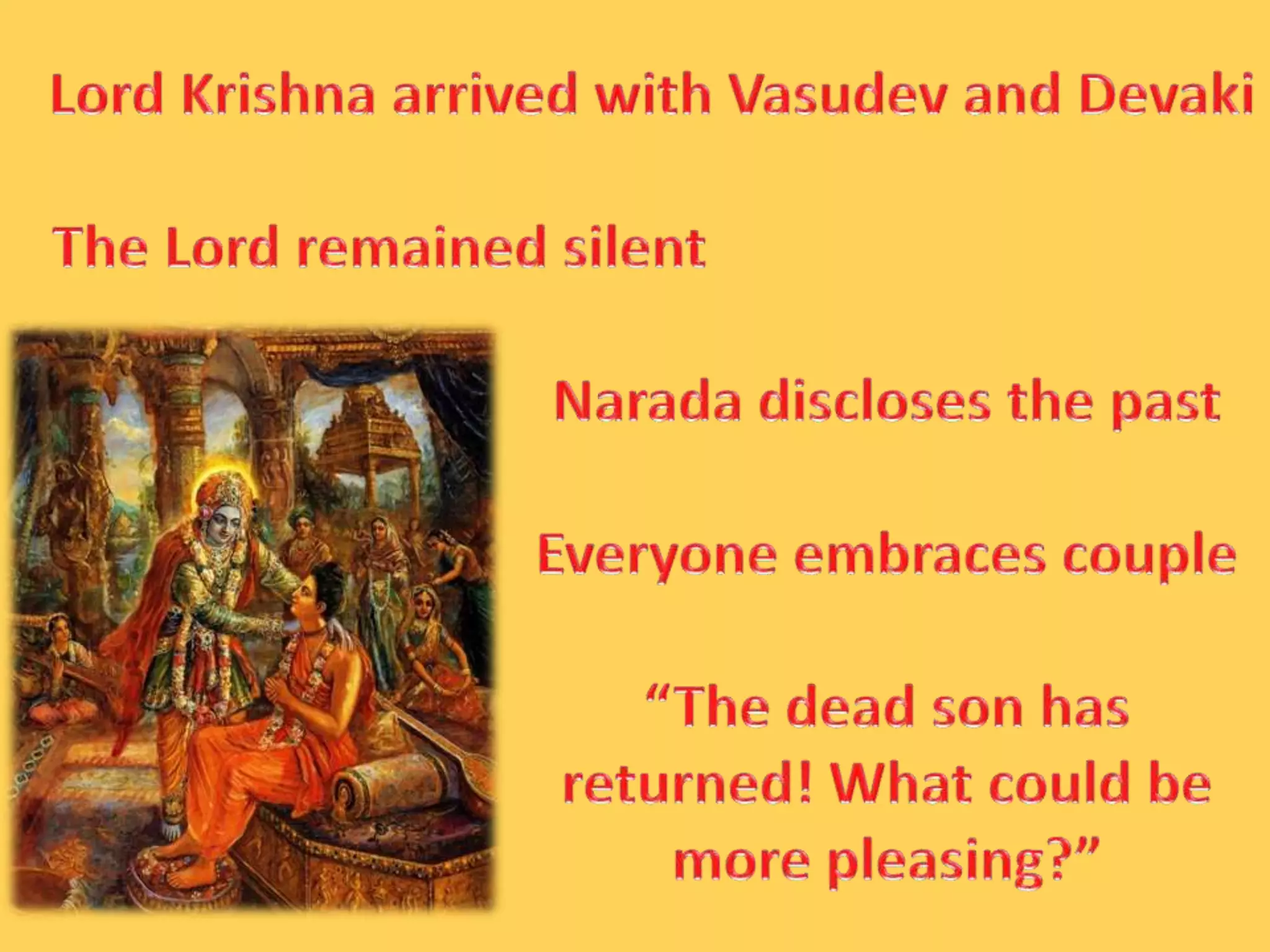 Krishna Leela Series - Part 50 - Pradyumna Born to Krishna and Rukmini ...
