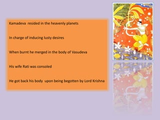 Krishna Leela Series - Part 50 - Pradyumna Born to Krishna and Rukmini ...