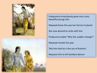 Krishna Leela Series - Part 50 - Pradyumna Born to Krishna and Rukmini ...