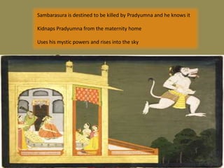 Krishna Leela Series - Part 50 - Pradyumna Born to Krishna and Rukmini ...