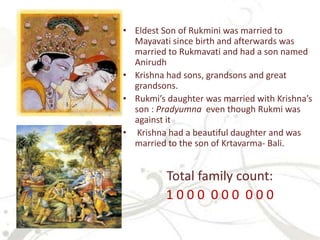 Krishna Leela Series - Part 56 - The Genealogy of the Family of Krishna ...