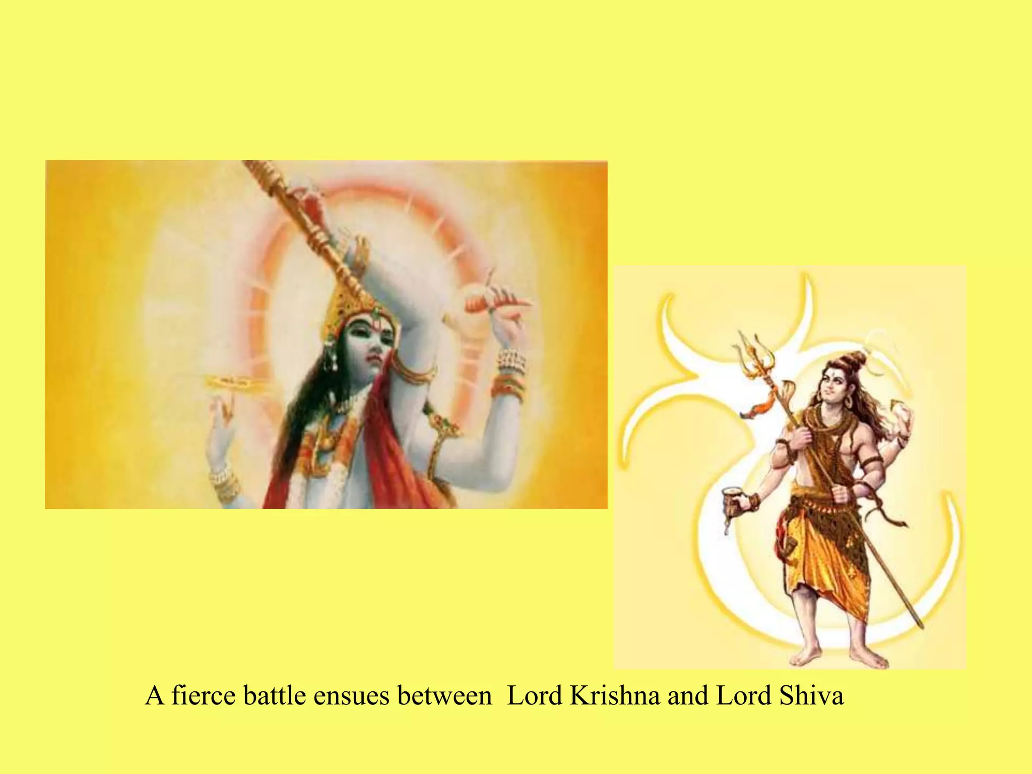 Krishna Leela Series - Part 58 - Lord Krishna Fights with Banasura | PPTX