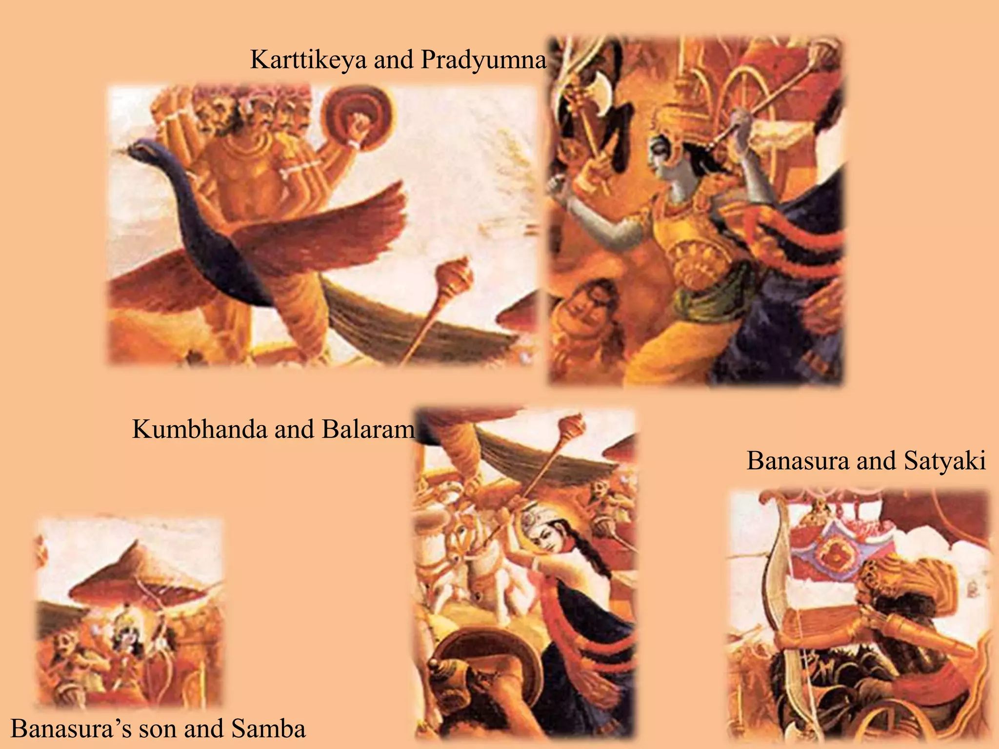 Krishna Leela Series - Part 58 - Lord Krishna Fights with Banasura | PPTX