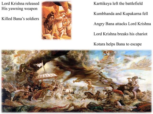 Krishna Leela Series - Part 58 - Lord Krishna Fights with Banasura | PPTX