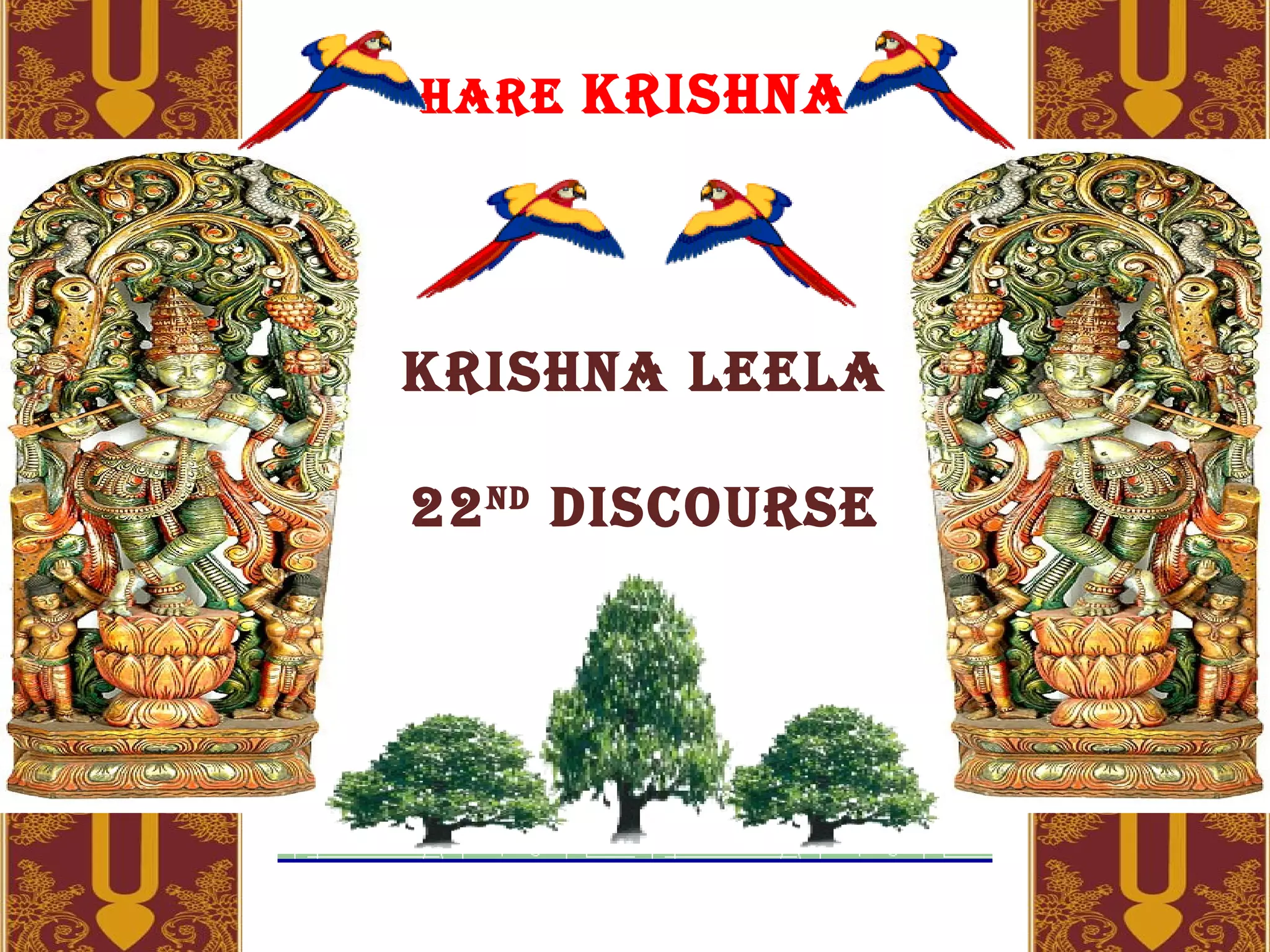 Krishna Leela Series Part 21 (2) - Description Of Autumn | PPT