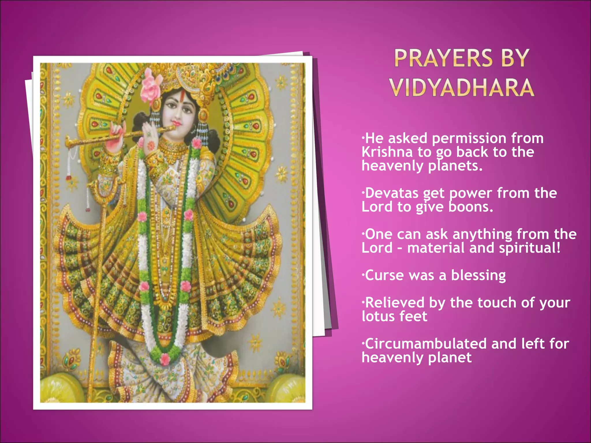 Krishna Leela Series Part 30 Vidyadhara Liberated & The Demon ...