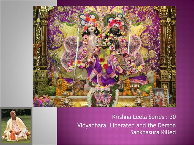 Krishna Leela Series Part 30 Vidyadhara Liberated & The Demon ...
