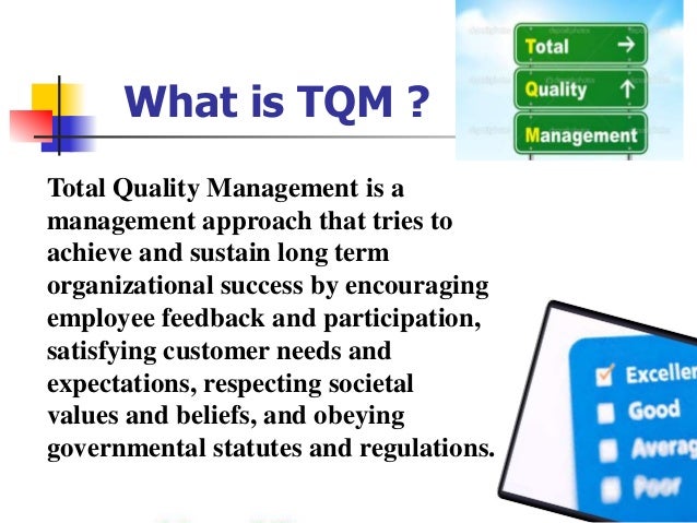 Total Quantity Management TQM