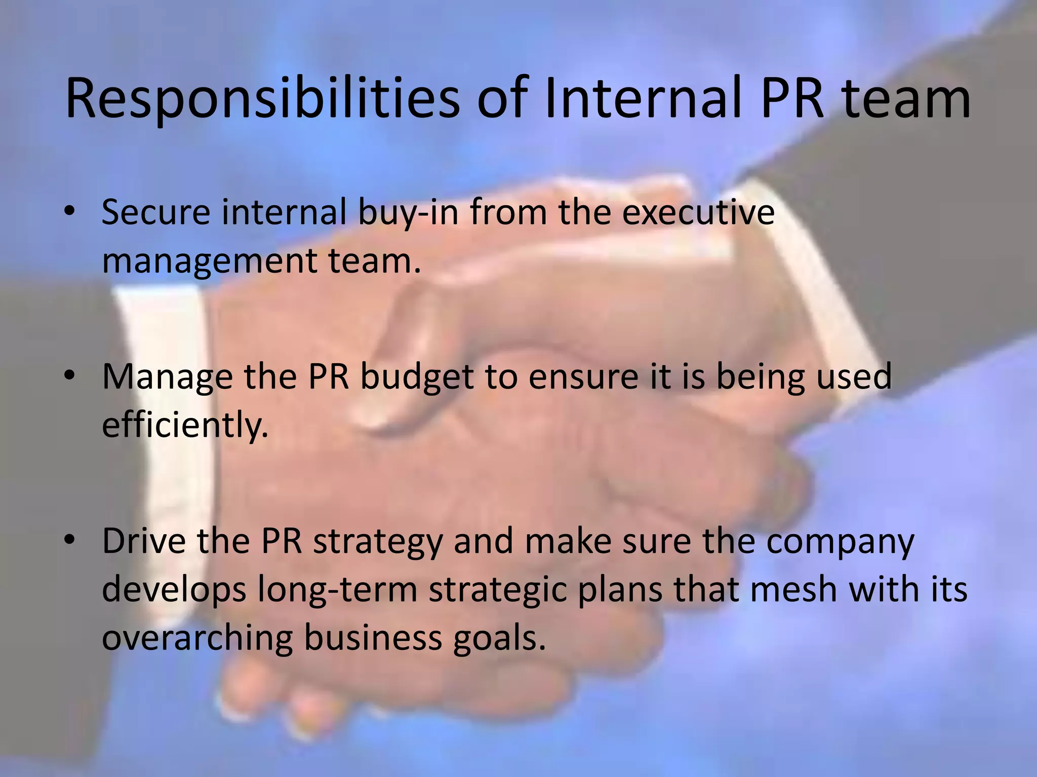 internal and external public relations | PPTX
