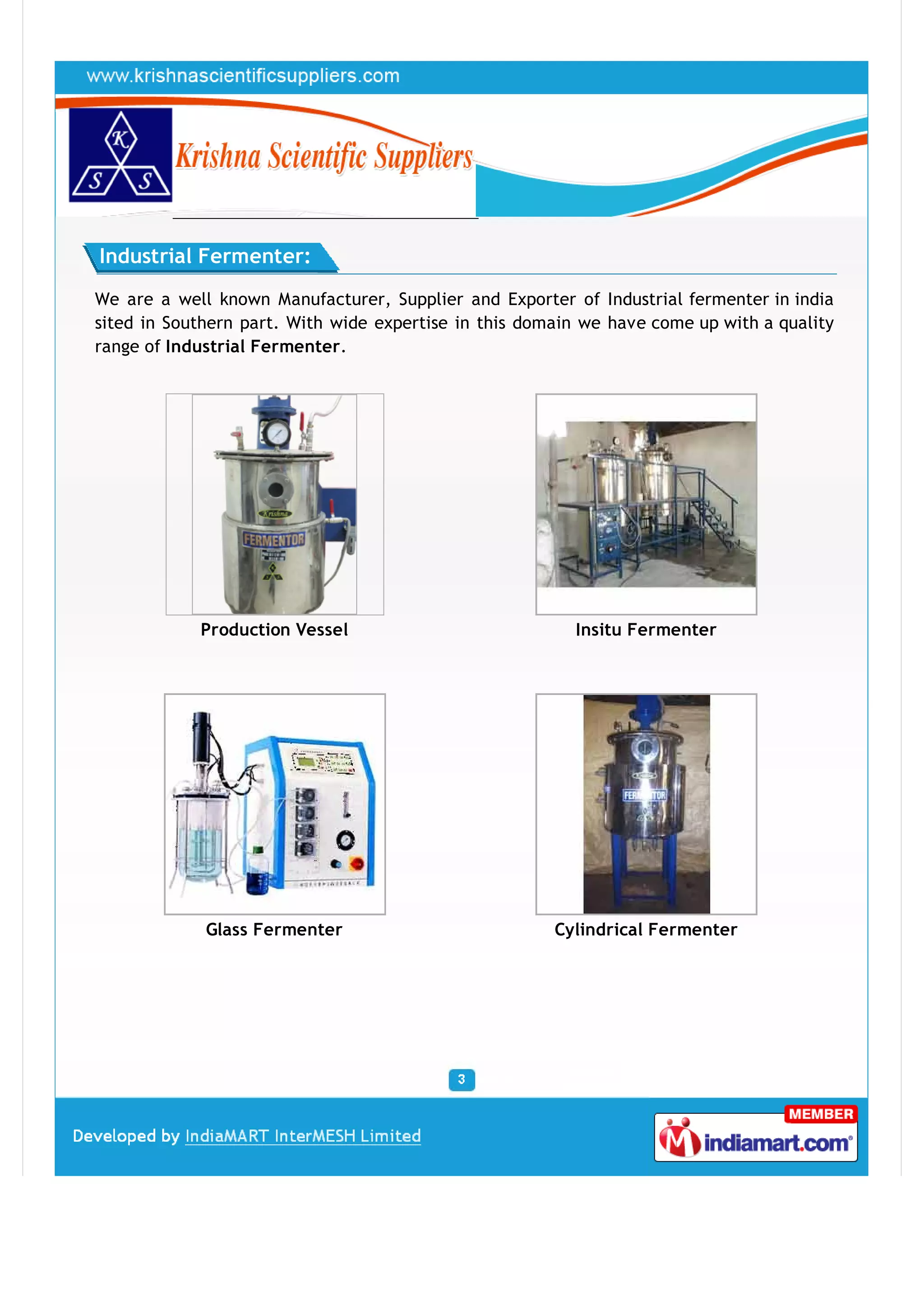 Krishna Scientific Suppliers, Chennai, Laboratory Instruments ...