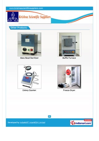 Krishna Scientific Suppliers, Chennai, Laboratory Instruments ...