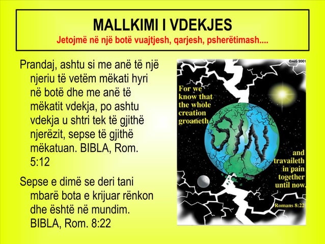 HISTORIA E TIJ - Krishti në Psalmet | PPT