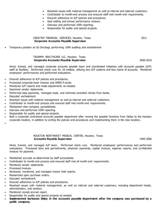 Kris jackson resume | DOCX