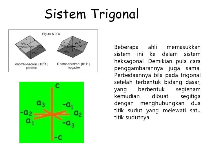 Kristalografi dan mineralogi pertemuan ke 2