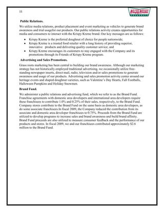 Krispy cream case study final | DOCX