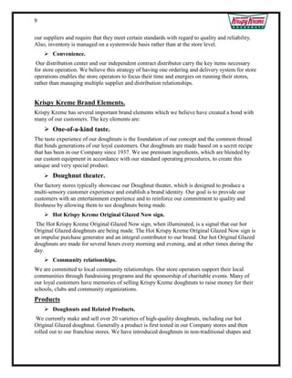 Krispy cream case study final | DOCX