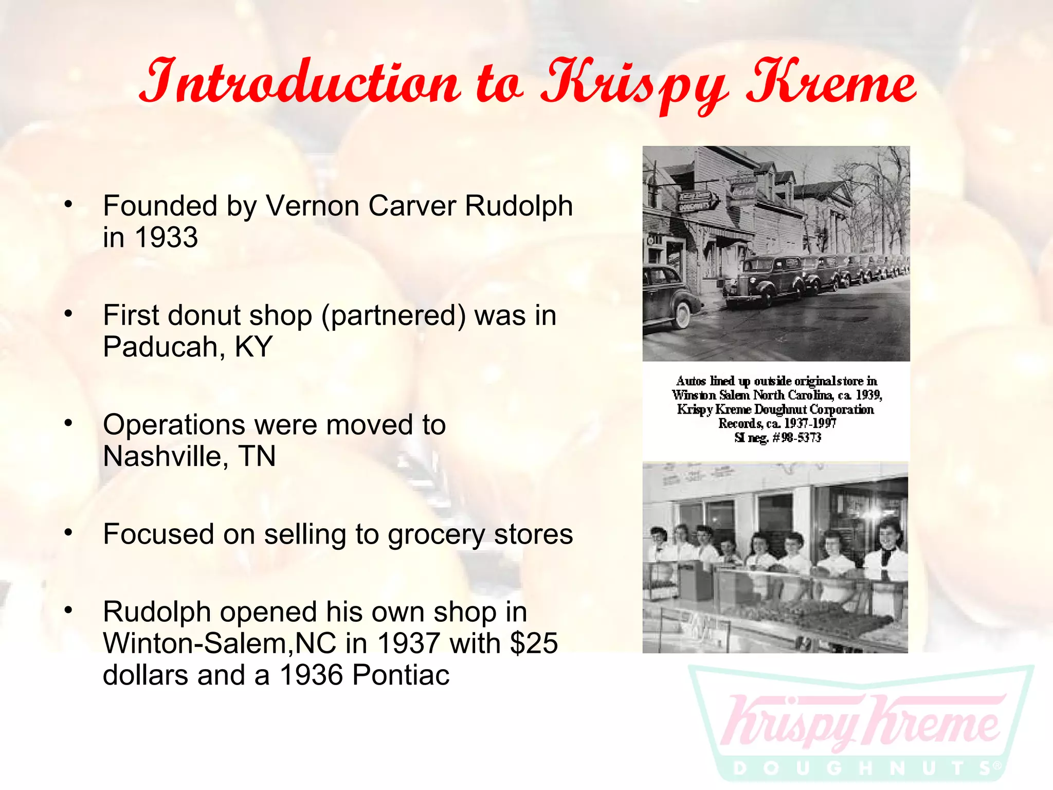 Krispy Kreme Doughnuts | PPT