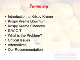 Krispy Kreme Doughnuts | PPT