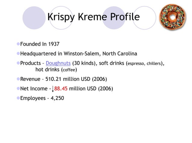 Krispy Kreme Strategy.ppt | Grocery Shopping | Shopping