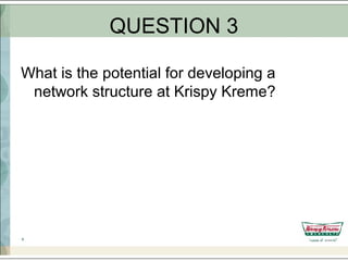 Krispy Kreme Case Study Solution | PPT