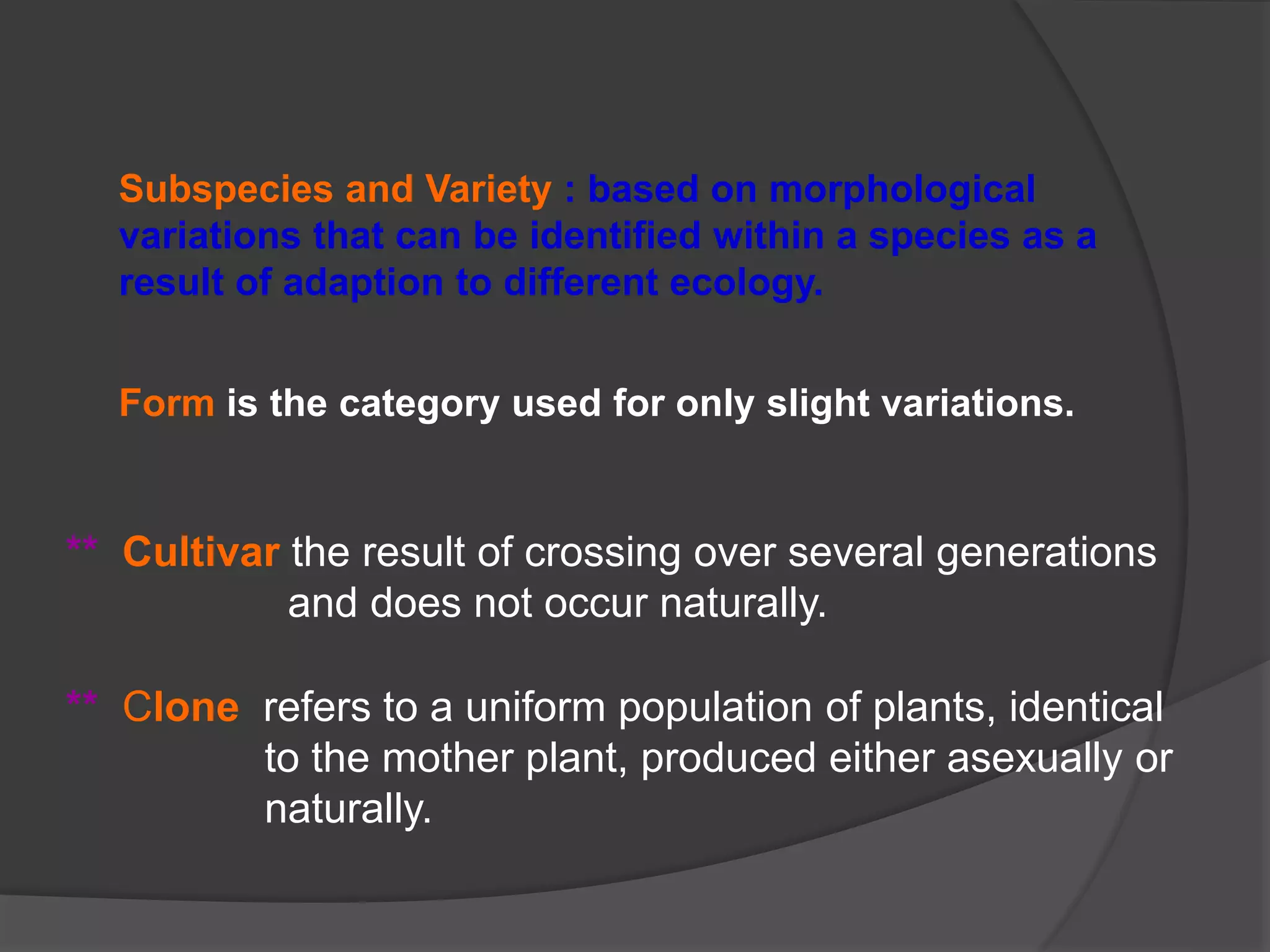 Introduction to Taxonomy, Components and Major Plant Taxonomist | PPTX