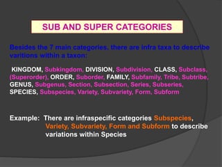 Introduction to Taxonomy, Components and Major Plant Taxonomist | PPTX