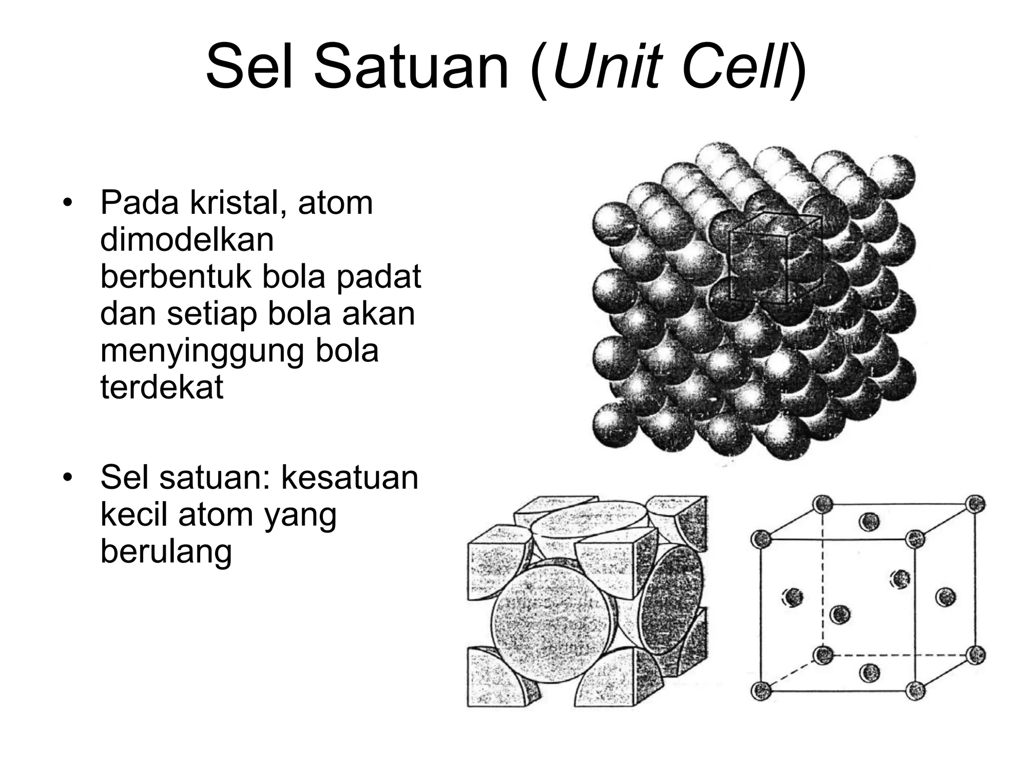 Jenis jenis struktur kristal senyawa kimia | PPT