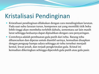 Kristalisasi | PPTX