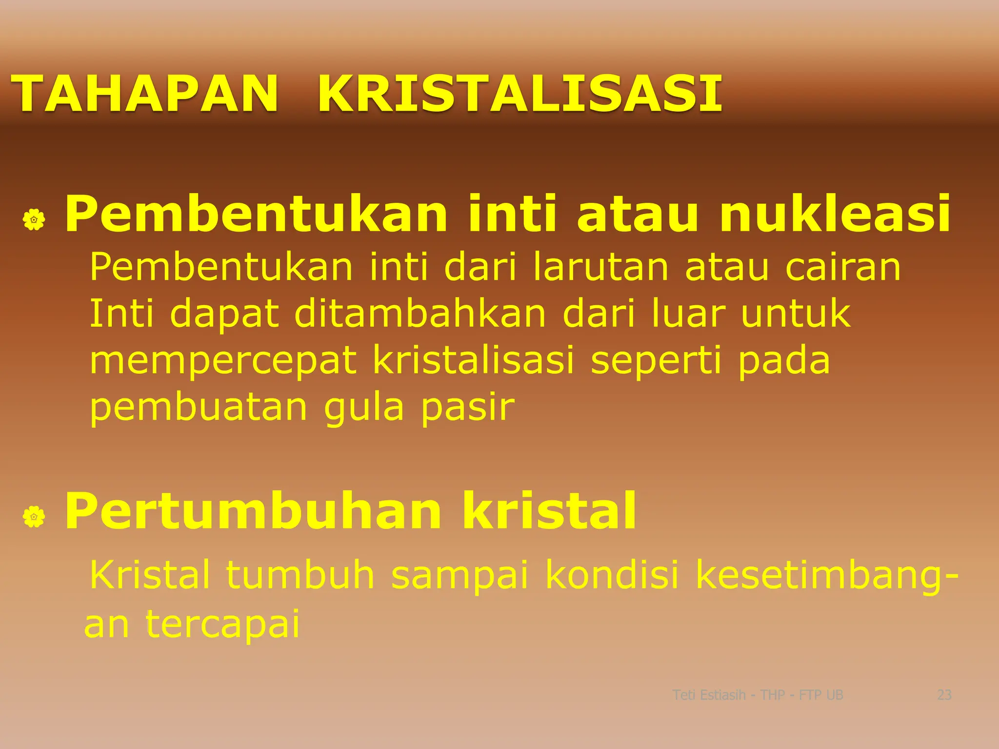 KRISTALISASI DAN PROSES PEMBENTUKAN KRISTAL | PDF
