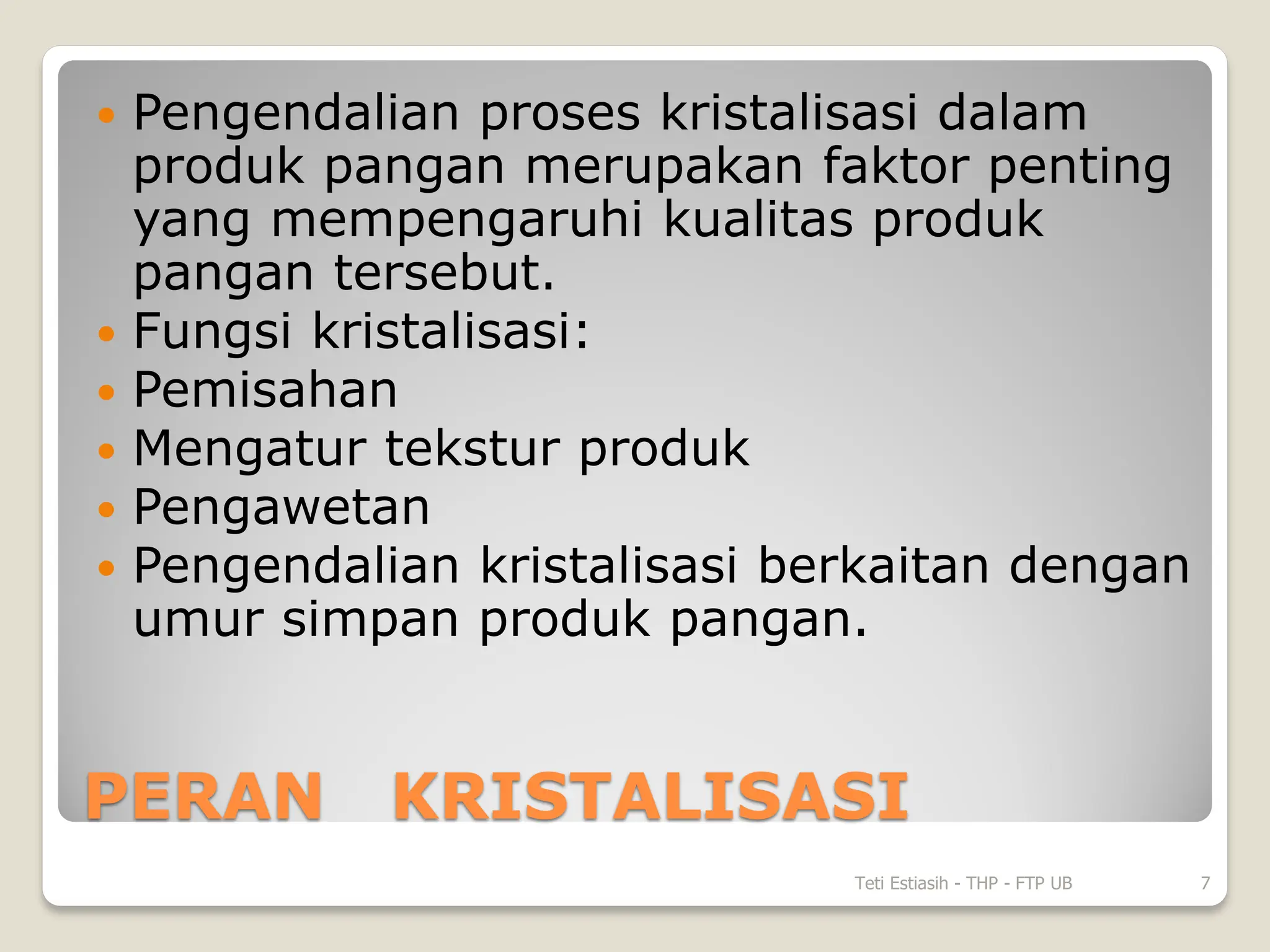 KRISTALISASI DAN PROSES PEMBENTUKAN KRISTAL | PDF