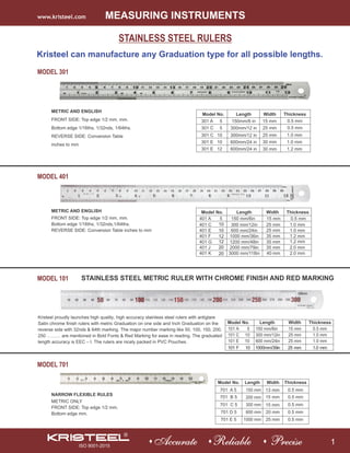 Kristeel Catalogue download | PDF