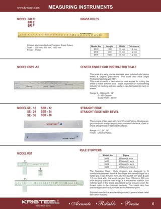 Kristeel Catalogue download | PDF