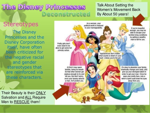 Disney Princesses Deconstructed