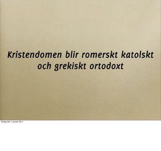 Kristendomen | PPT