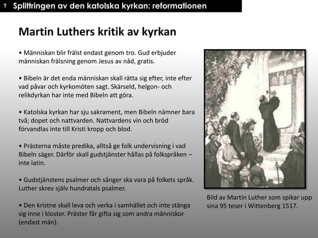 Kristendomens historia lång version 2014 | PPT