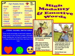 Kristen Wilson - Persuasive Picture Books | PPT