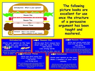 Kristen Wilson - Persuasive Picture Books | PPT