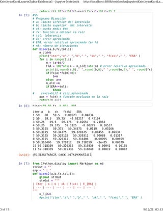 Kristhyan kurtlazartezubia evidencia1-metodosnumericos | PDF