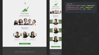Simple CSS Enhancements - Email On Acid Slides | PPT