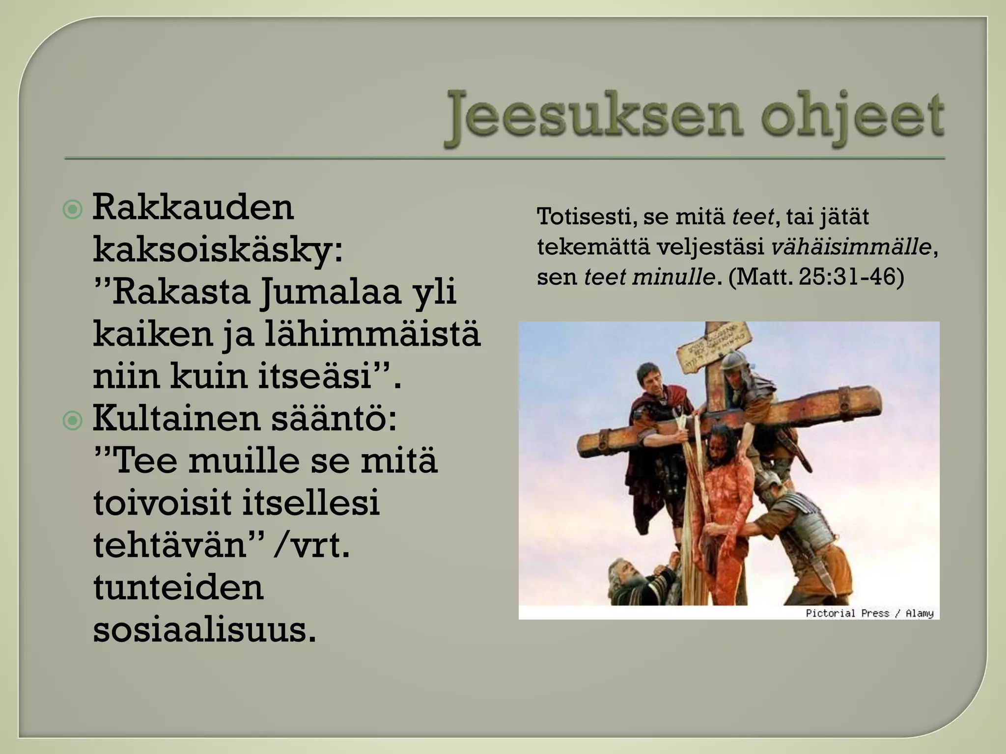 UE3 Kristillinen etiikka | PPTX