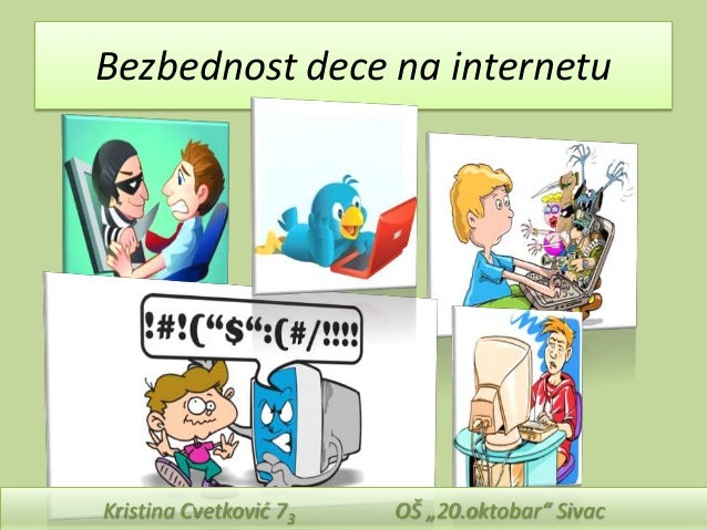 Kristina Cvetković - Bezbednost dece na internetu