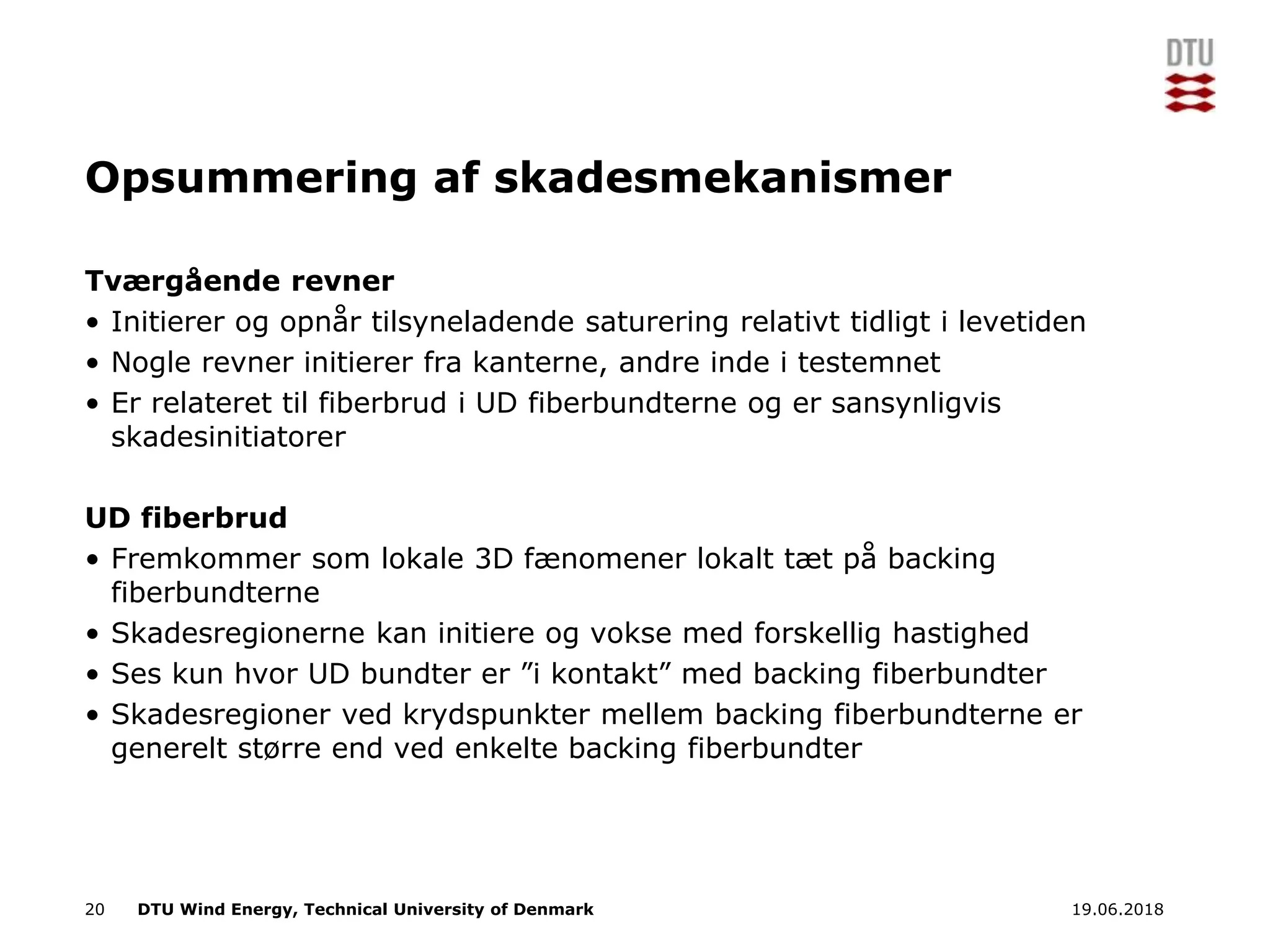 Kristine Munk Jespersen - Fatigue damage evolution in fibre composites ...
