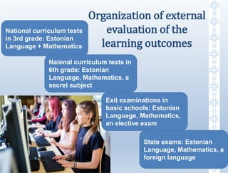 The role of internal and external evaluation in an autonomous system ...