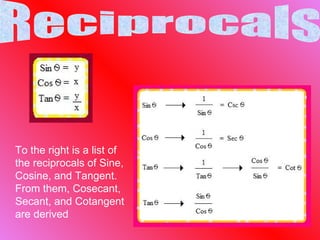 Kristi's Trig. for Dummies | PPT